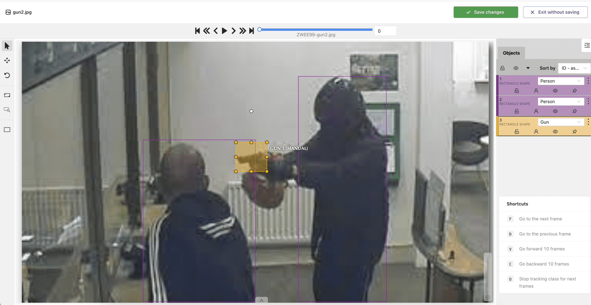 AI Detection of Weapons and Violence: Pre-Trained Models for Enhanced ...