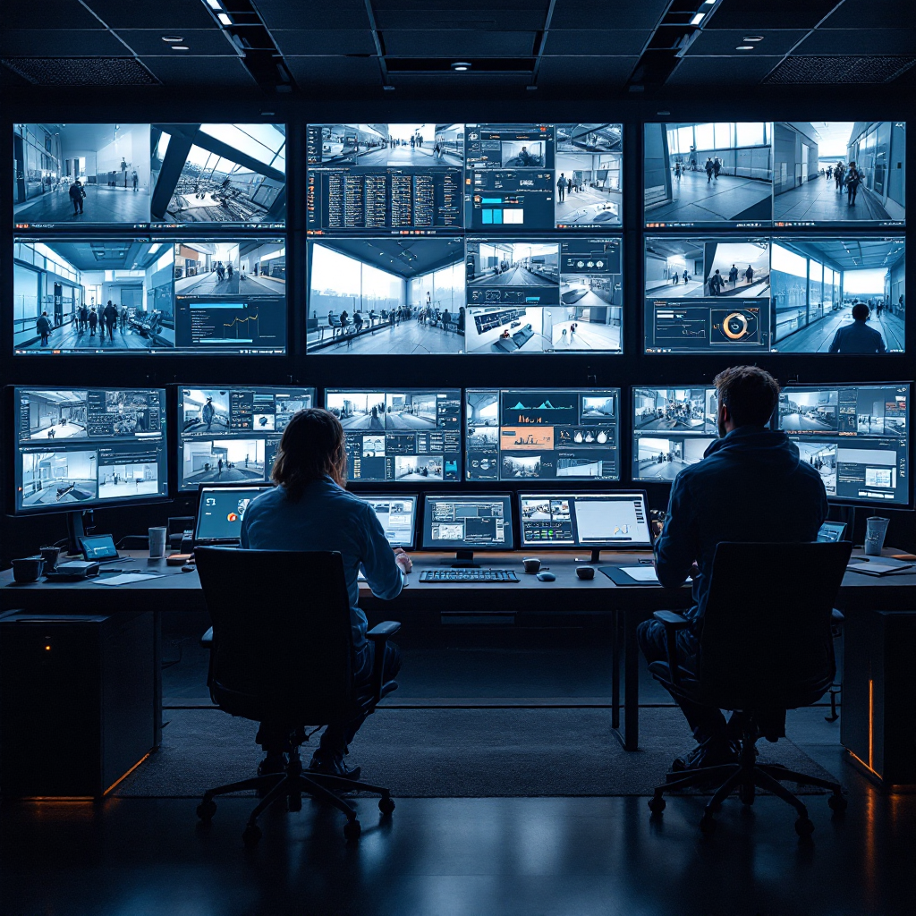 Modelos de IA de visión y lenguaje para videovigilancia